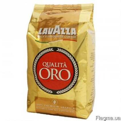 Кофе Lavazza Qualita Oro, зерно 1 кг — Купить в Киеве на Flagma.ua #4161058
